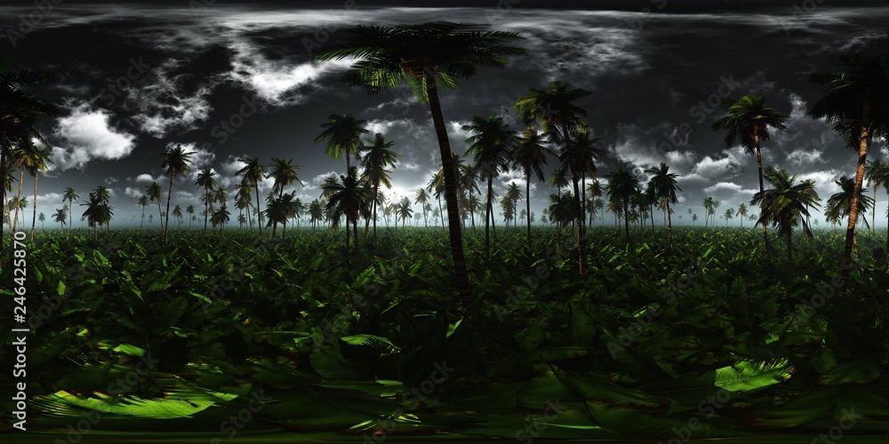 HDRI, environment map , Round panorama, spherical panorama, equidistant ...