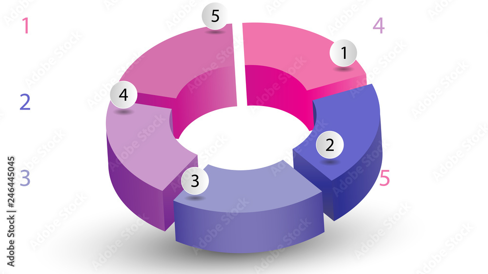 Empty infographic vector template. Infographic vector design Stock ...