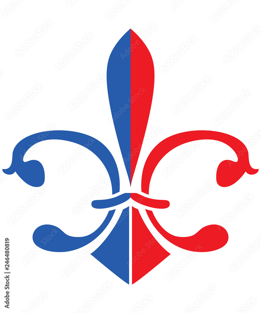 French Flower Symbol