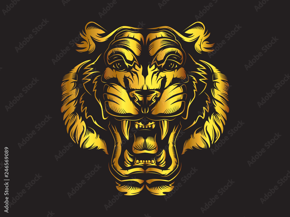 Golden Tiger Logo
