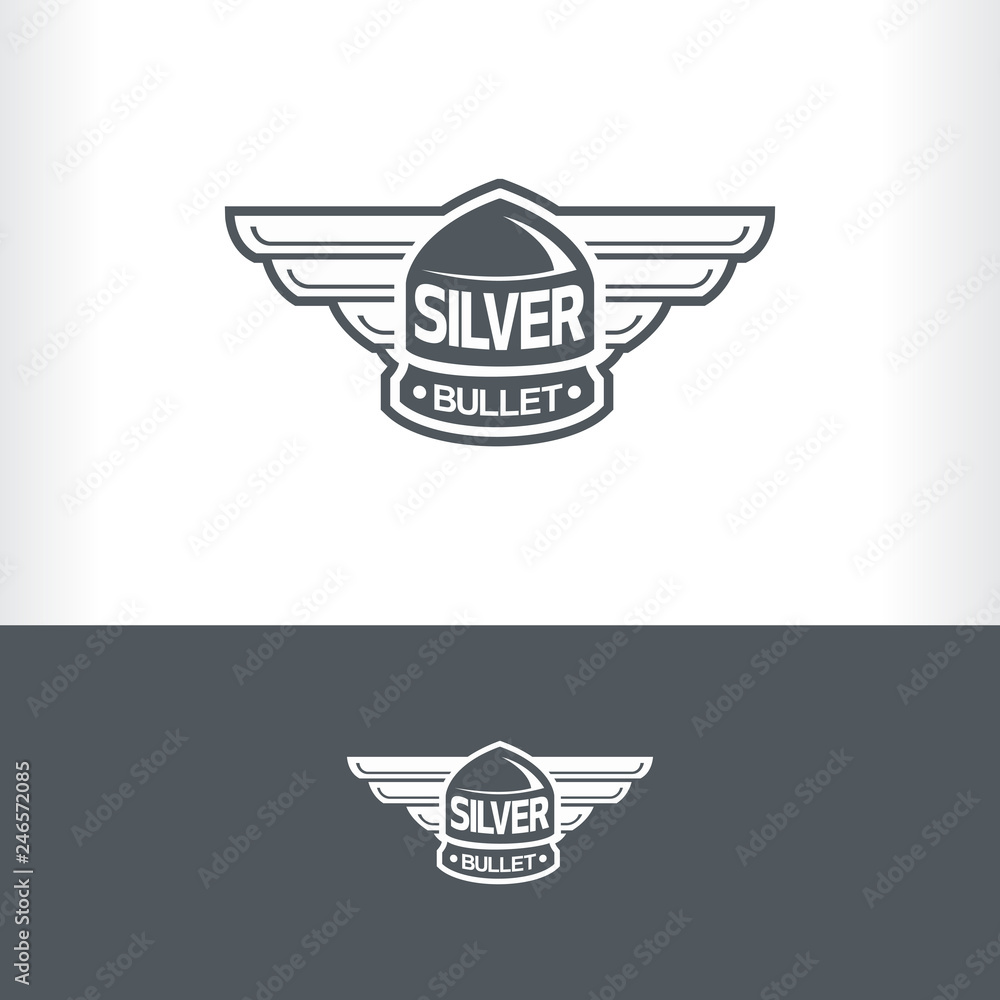 bullet sport logo Stock Vector | Adobe Stock