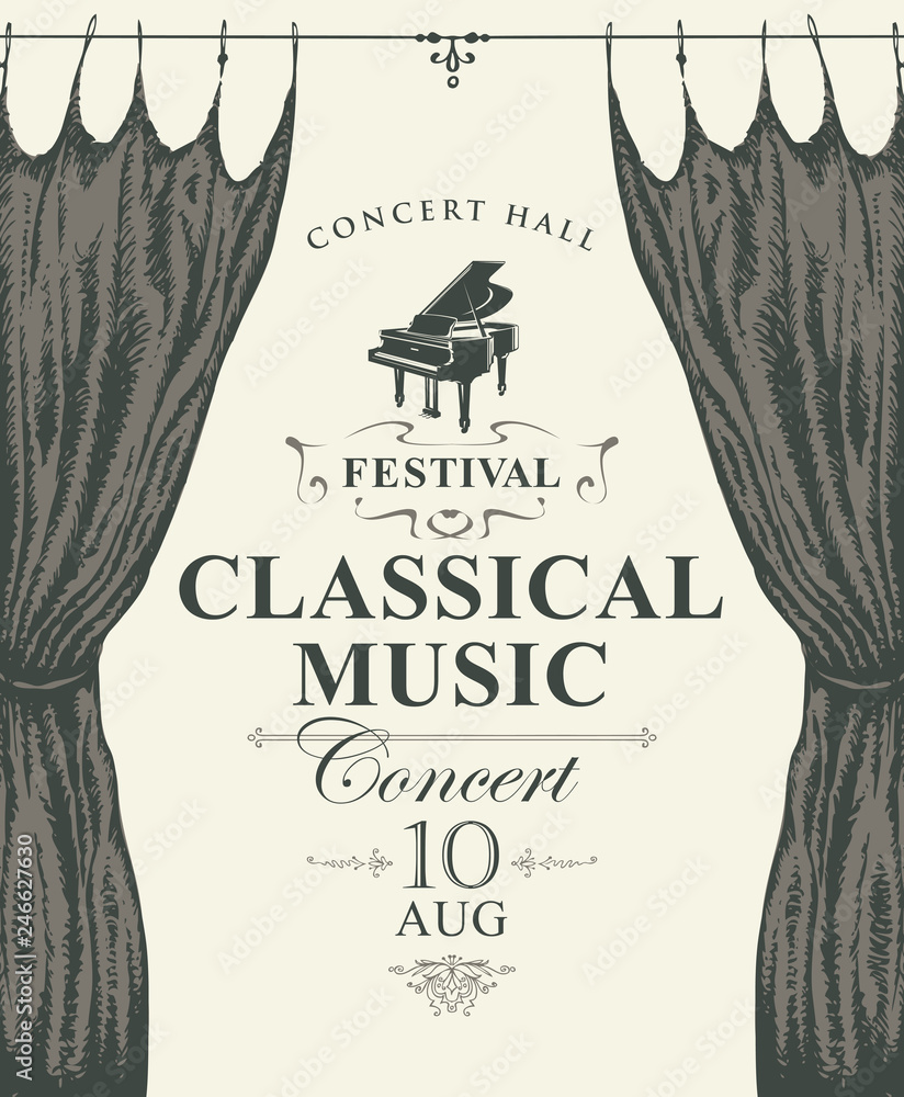 Classical Music Concert Posters Klassiek Concert Poster