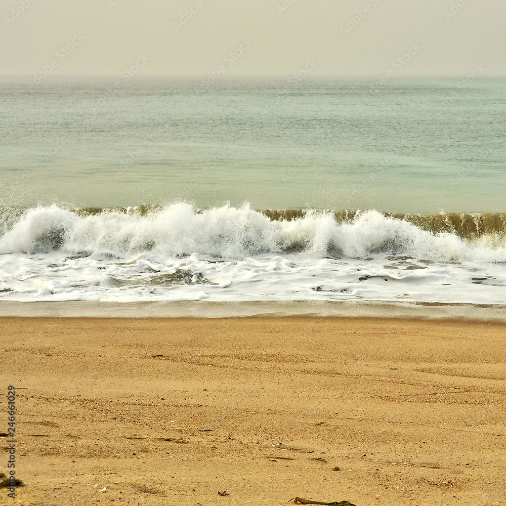 Beautiful ocean wave. Wonderful seascape. Marine background. Stunning ...
