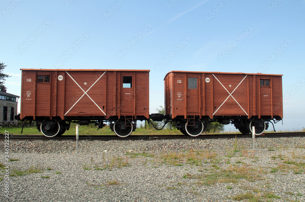 Stolypin car is a type of railroad carriage in the Russian Empire ...