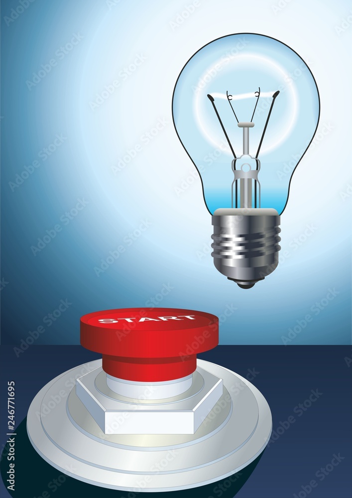 Start-up - Business and Innovation Concept, Creative start concept ...