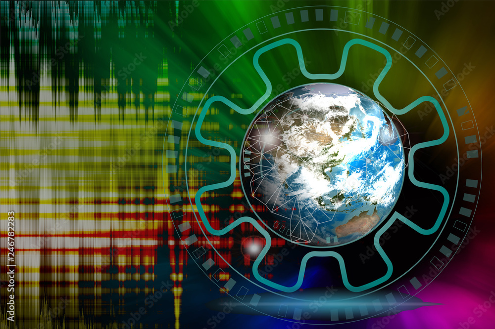 disruptive technologies that changed the world.disruption concept ...