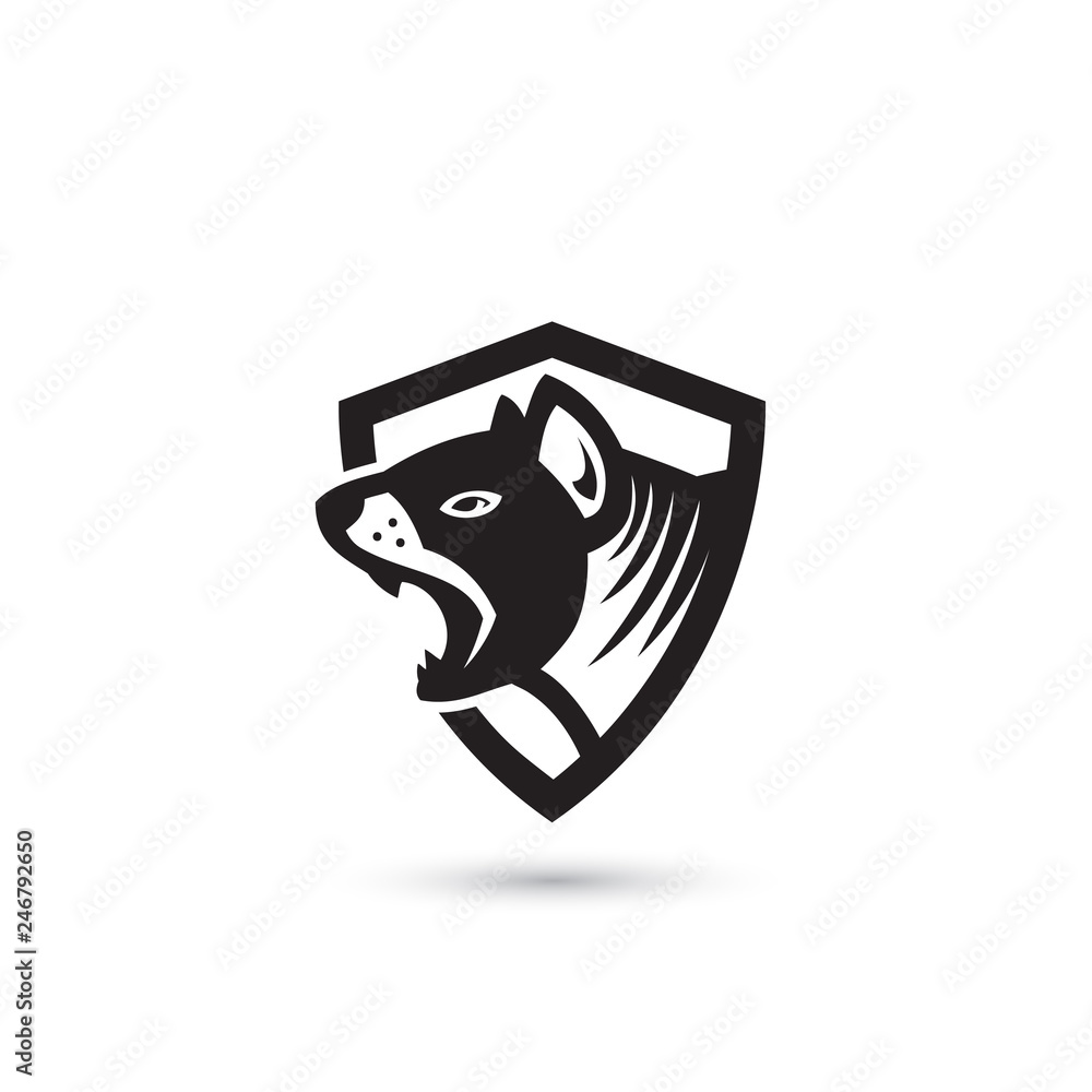 Tasmanian devil symbol Stock Vector | Adobe Stock