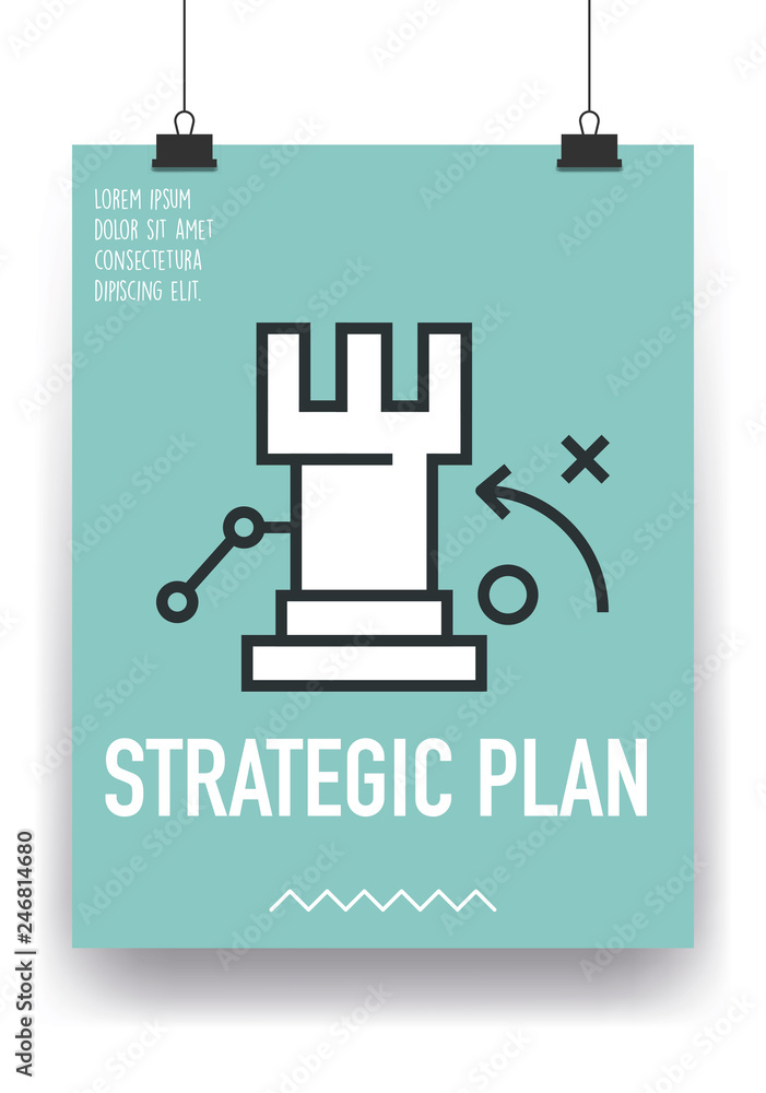 STRATEGIC PLAN ICON CONCEPT Stock Vector | Adobe Stock STRATEGIC PLAN ICON CONCEPT Stock Vector | Adobe Stock