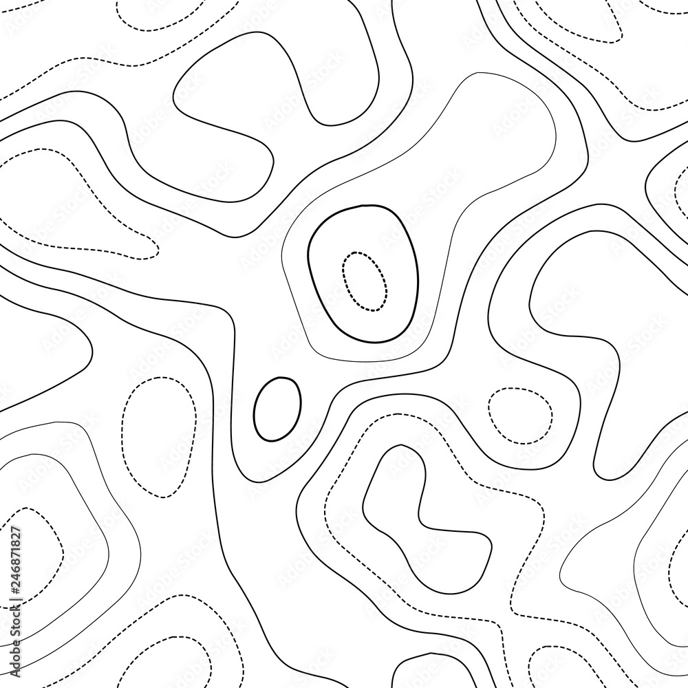 Topographic map background. Actual topography map. Black and white ... Topographic map background. Actual topography map. Black and white ...