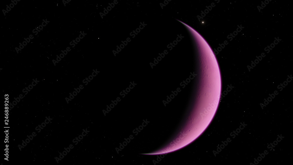 Exoplanet Purple