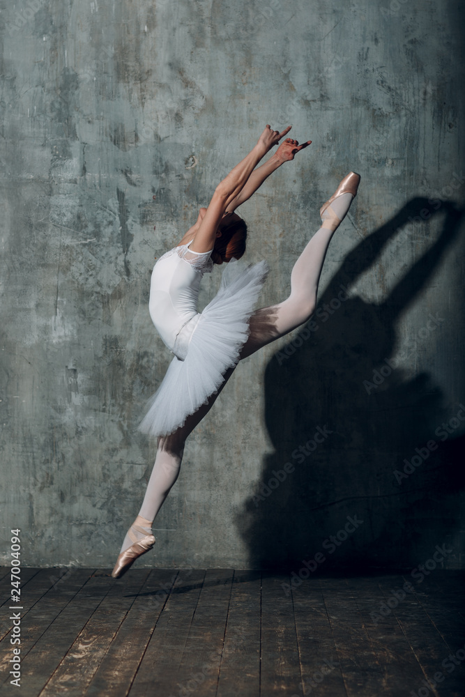 Ballet Dancer Jumping