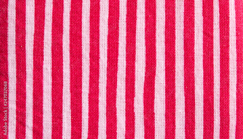red white striped fabric texture. striped background Stock Photo ...