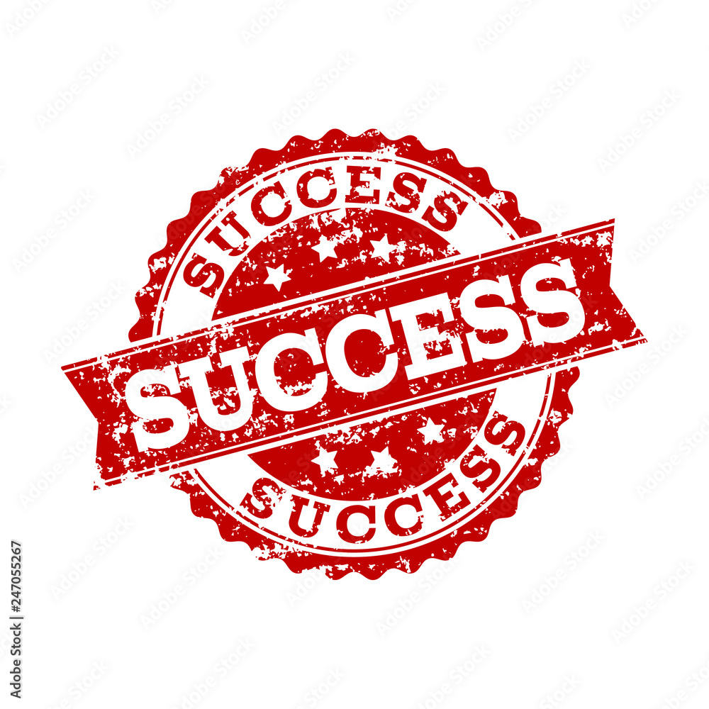 Success Rubber Stamp