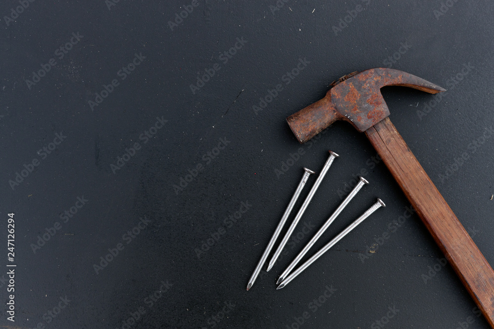 Hammer And Nails Wallpaper