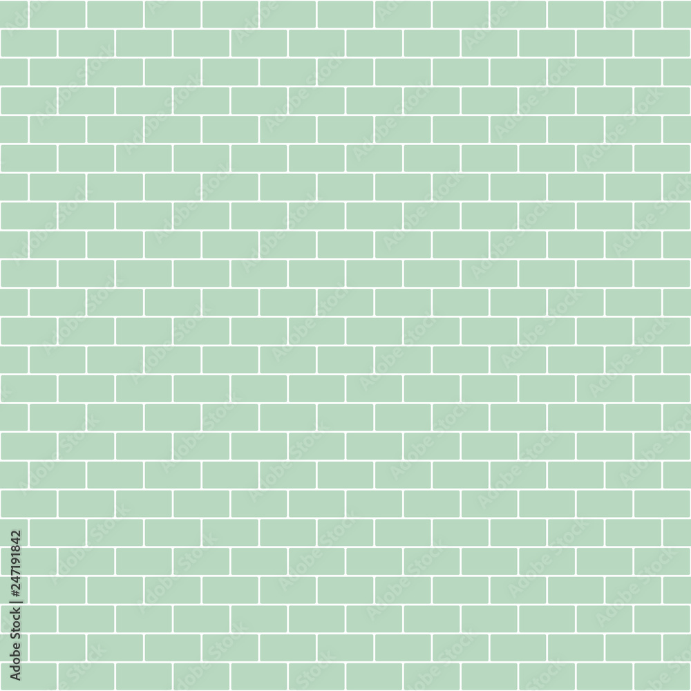 Subway Tile Seamless Pattern - Classic subway tile pattern design Stock ...