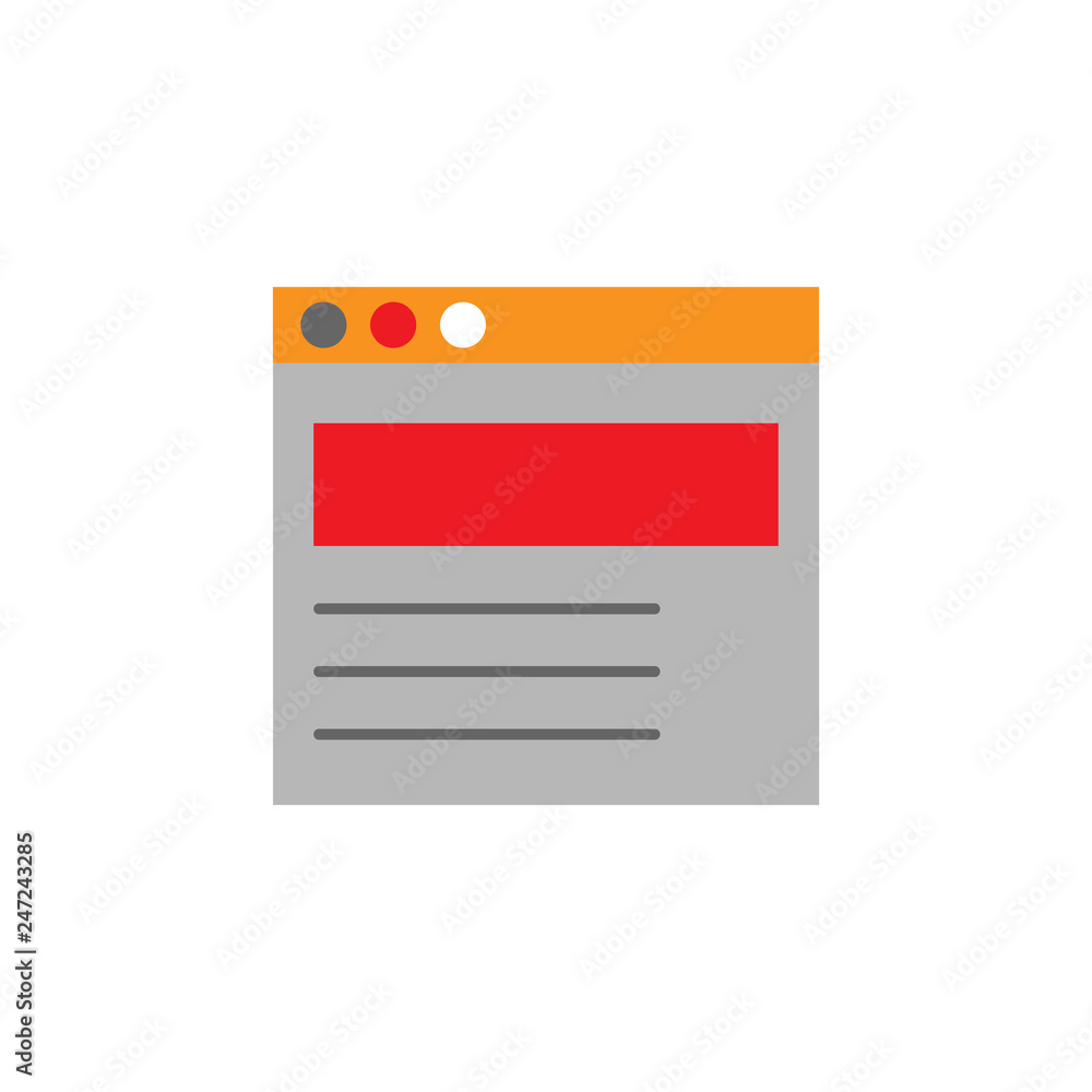 Design, layout icon. Element of Web Desing icon for mobile concept and ...