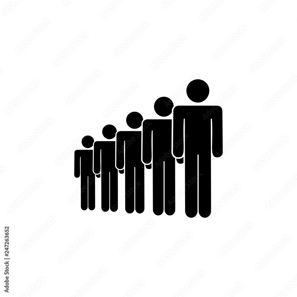 people, rank icon. Element of a group of people icon. Premium quality ...