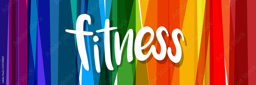 Fitness Stock Vector | Adobe Stock