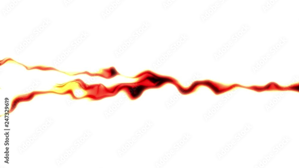 Action Comic Power Thunder Strikes Fx Loop/ Animation of a blue comic ...