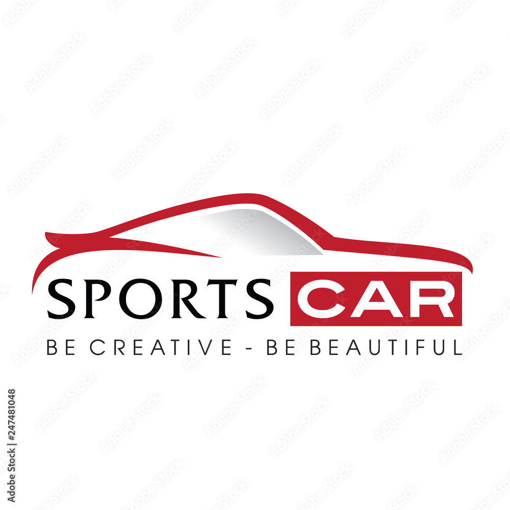 Sports Car Logo Vector Inspiration Stock Vector | Adobe Stock