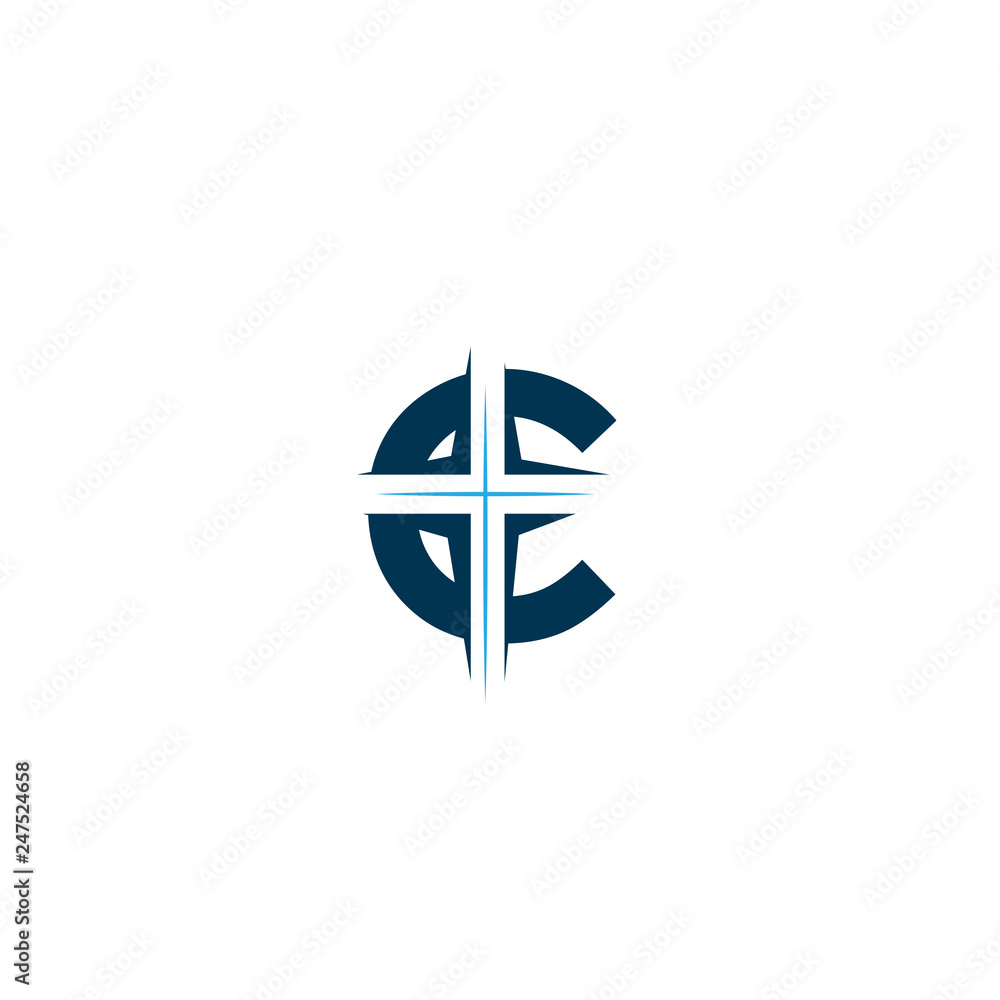Church logo. Christian symbols. Church vector logo symbol graphic ...