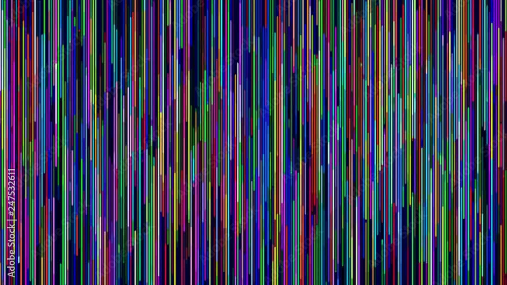 Abstract rainbow colors random moving block background. The movement ...