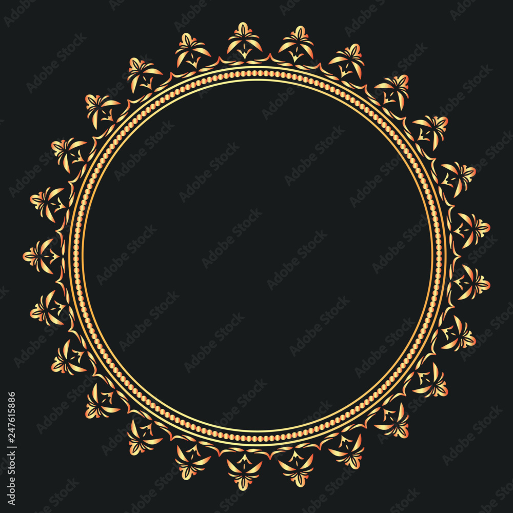 Circle Elegant Border