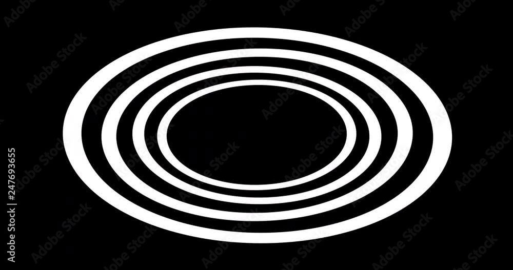 Vidéo Stock 3D rendering of a seamlessly loopable animation of four ...