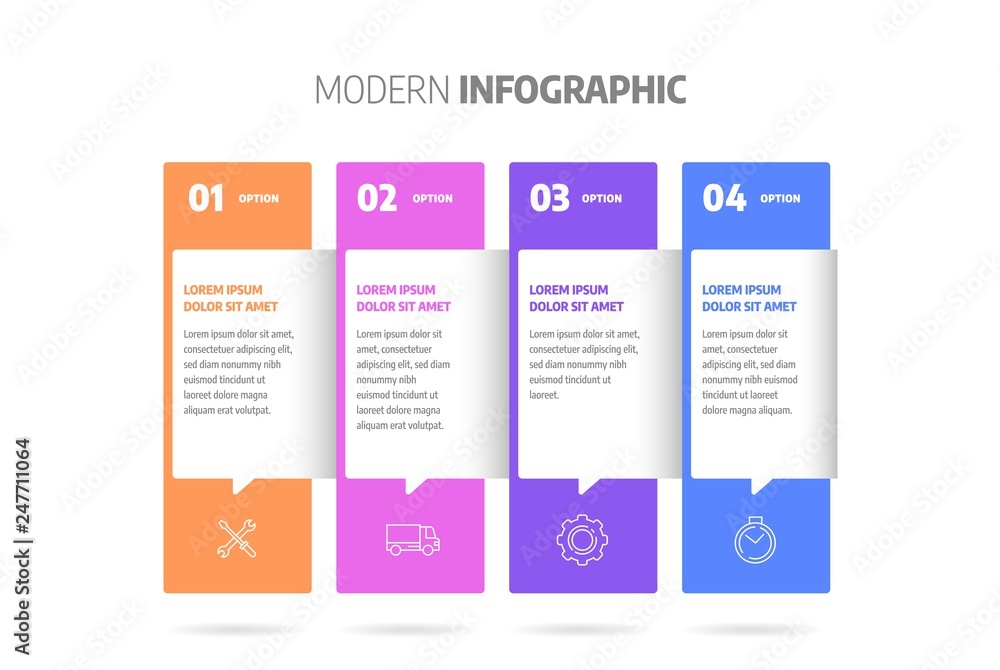 Process chart. Business data. Abstract element of chart, graph, diagram ...