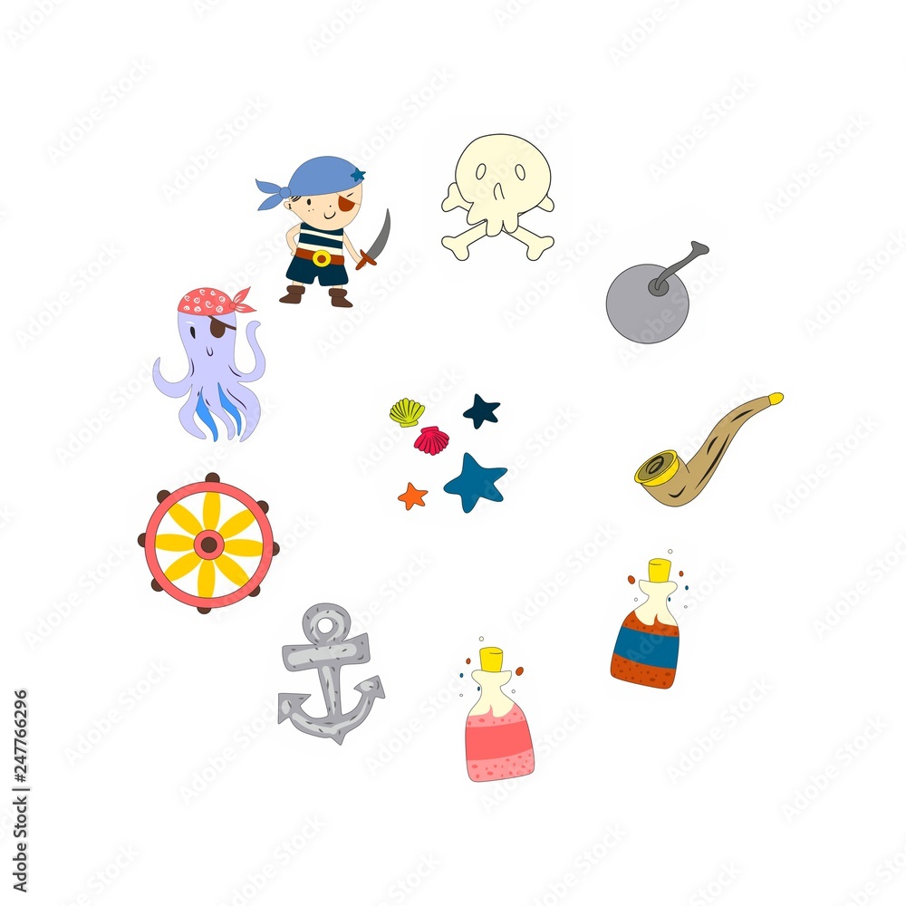 Pirate adventures Pirate party Kindergarten pirate party for children ...