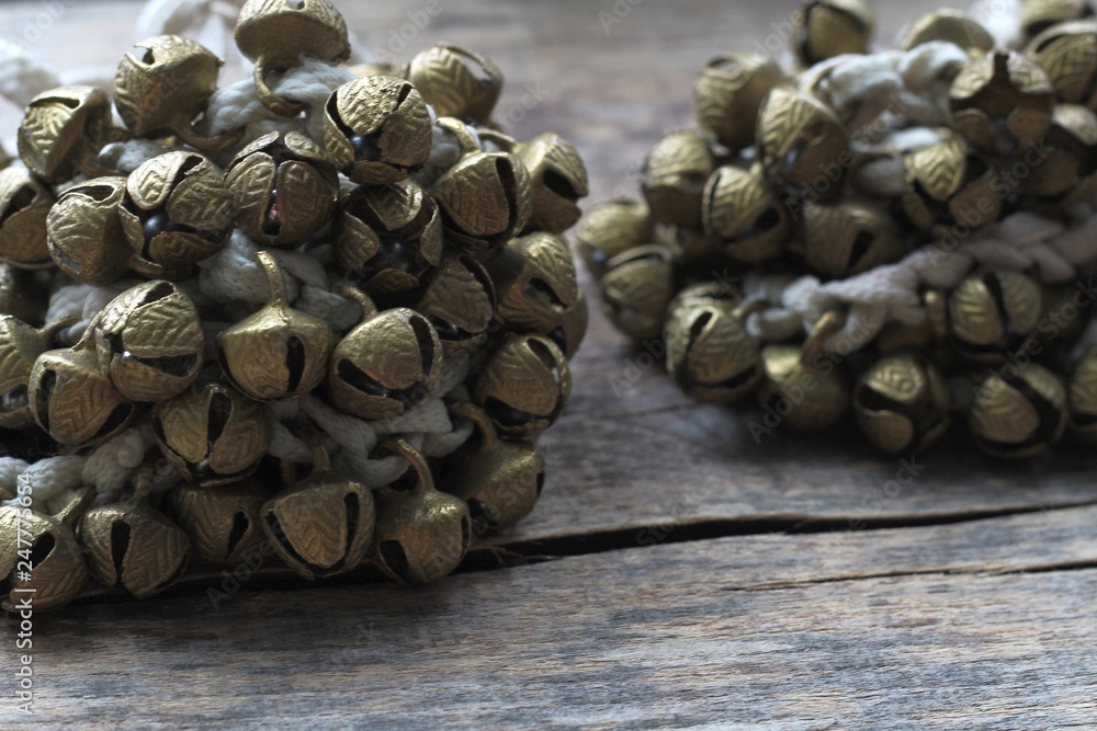 Indian decorations for dancing: bells for the legs - ganguru elements ...