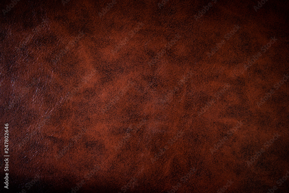 Vintage or old style of brown leather texture use as a background Stock ...