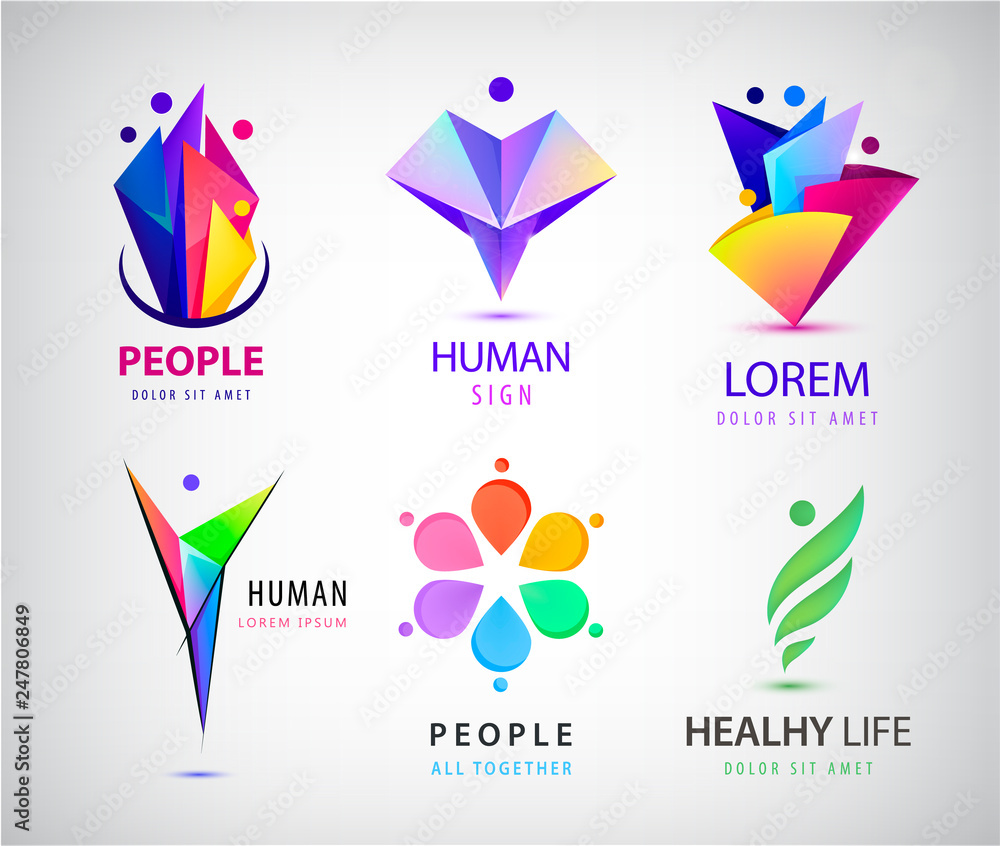 3d Human Logo