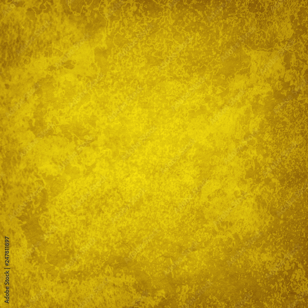 Gold background texture with shiny yellow color and old vintage texture ...