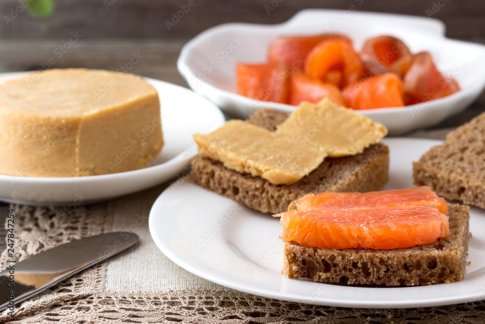 Traditional Norwegian Breakfast