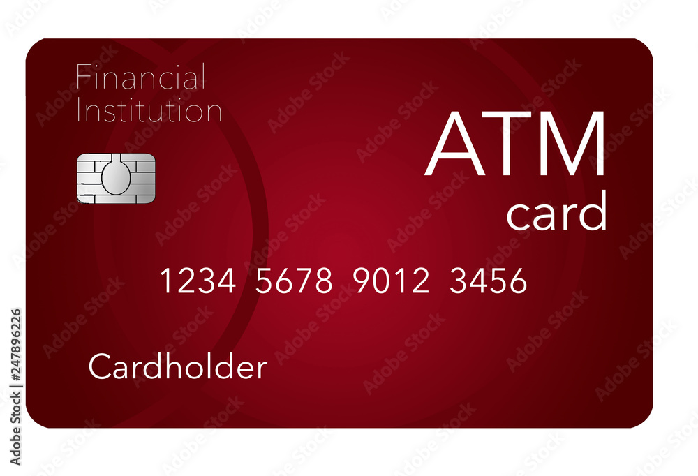 Here is an ATM card which is shown with a debit card which is often ...