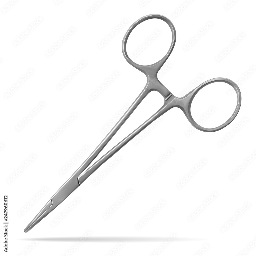 Hemostatic forceps, MOSKITO for a temporary stop of bleeding, have ...
