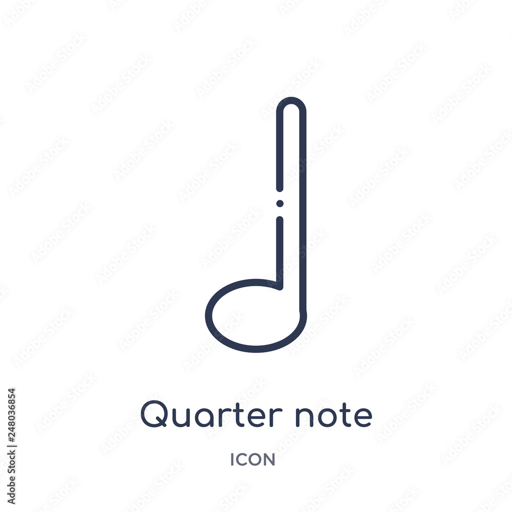 Quarter Note Outline