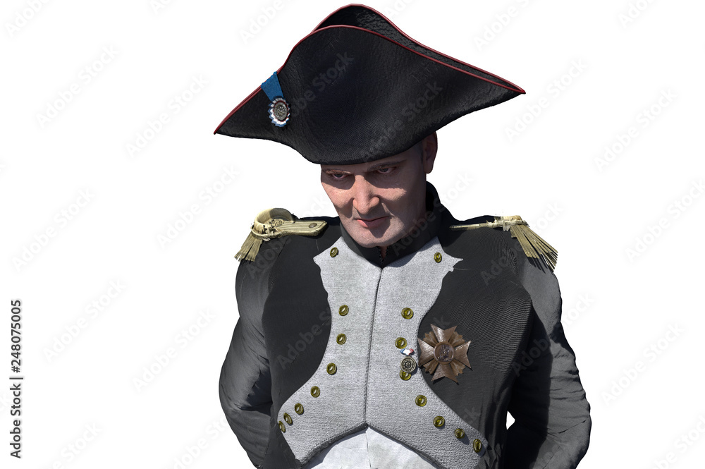 Napoleon Bonaparte, military leader and statesman of the 18th century ...