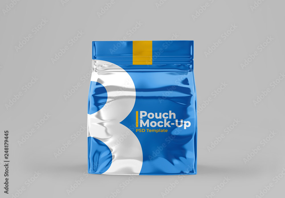 Stand Up Pouch Mockup Stock Template | Adobe Stock