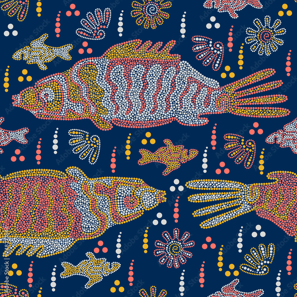 Aboriginal Art Fish