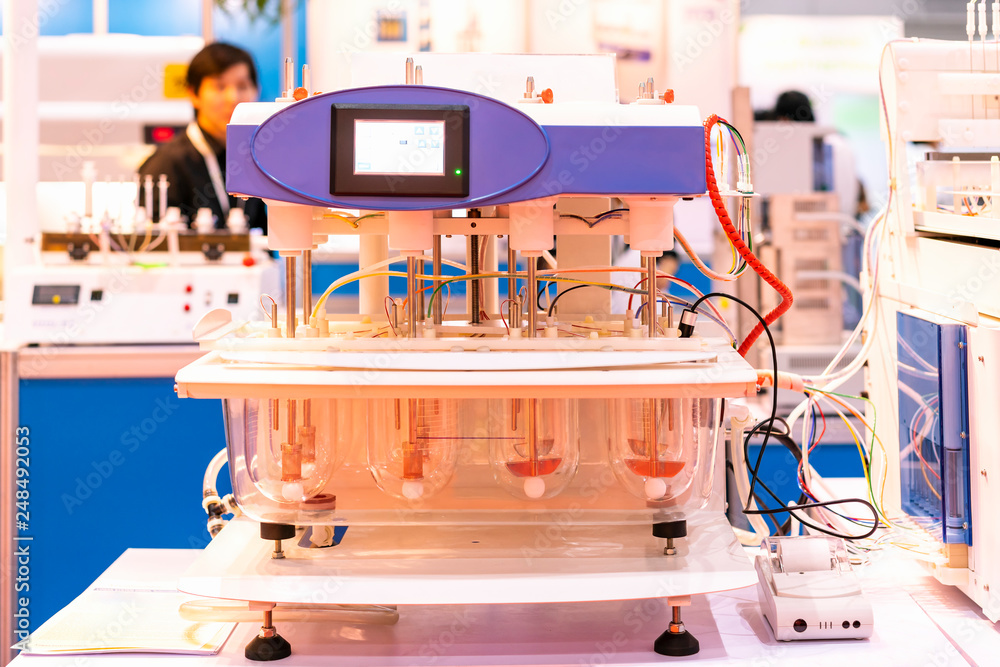 High technology automatic tablet dissolution tester for sample drug of ...