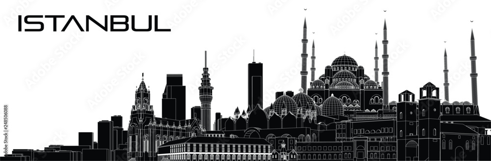 Istanbul Stock Vector | Adobe Stock