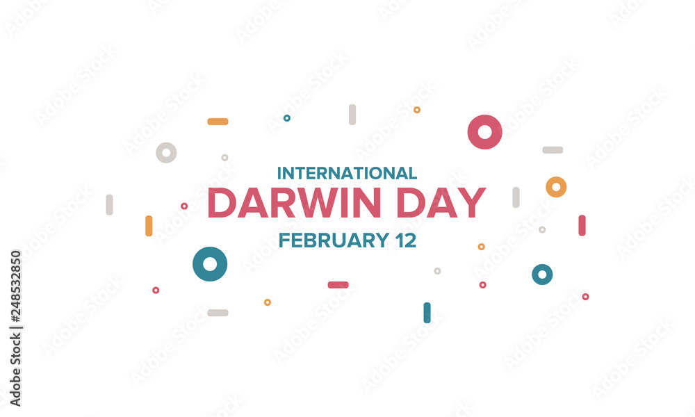 International Darwin Day. The celebration of the birthday of the ...