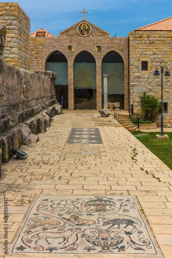 St John the Baptist monastery Deir Al Kalaa Beit Mery ruins in Beirut ...