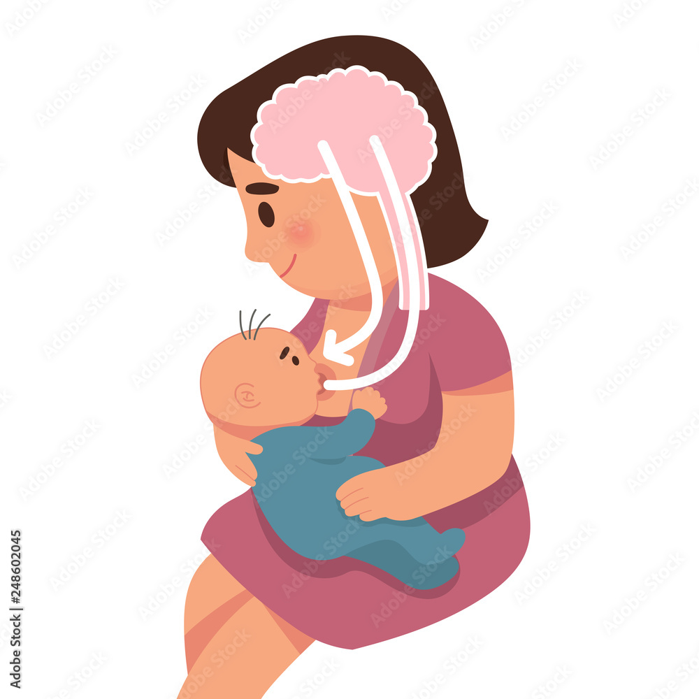 Strong Baby Cartoon
