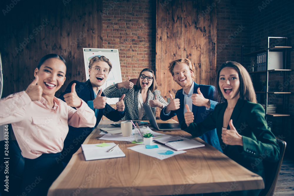 Close up photo glad she her he him his all dressed in formal wear ...