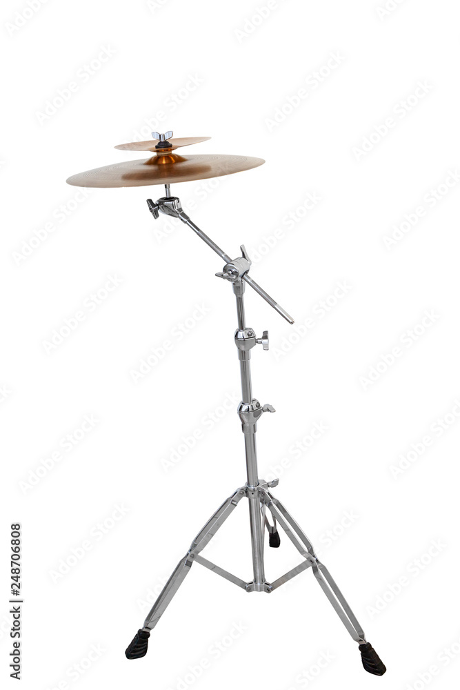 classical music instrument plate isolated on white background Stock ...