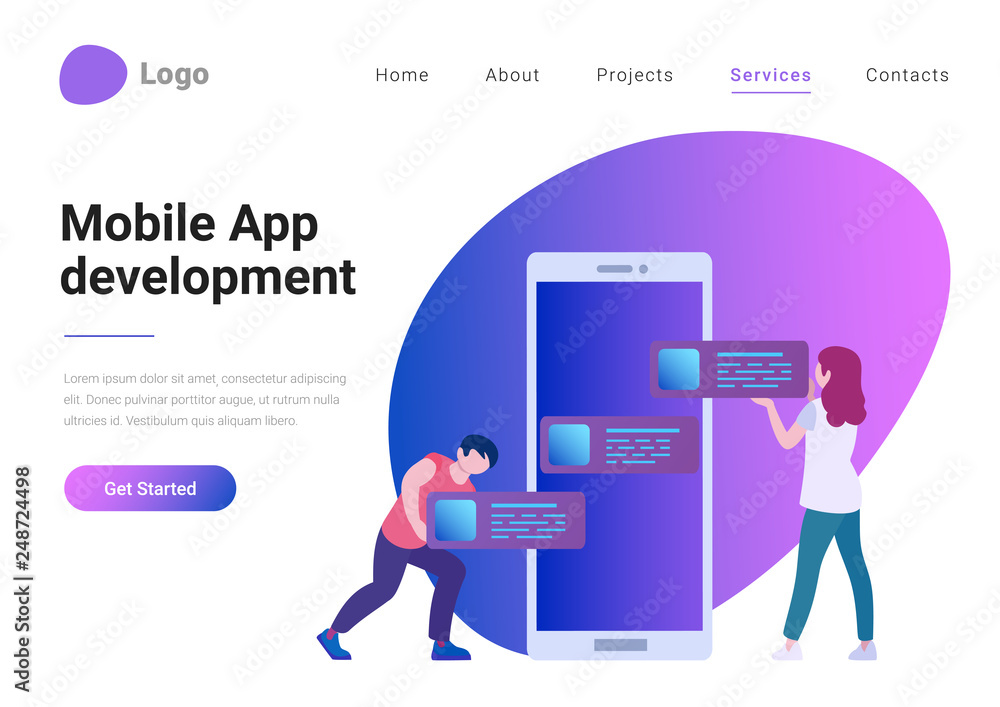 Mobile App Development Banner
