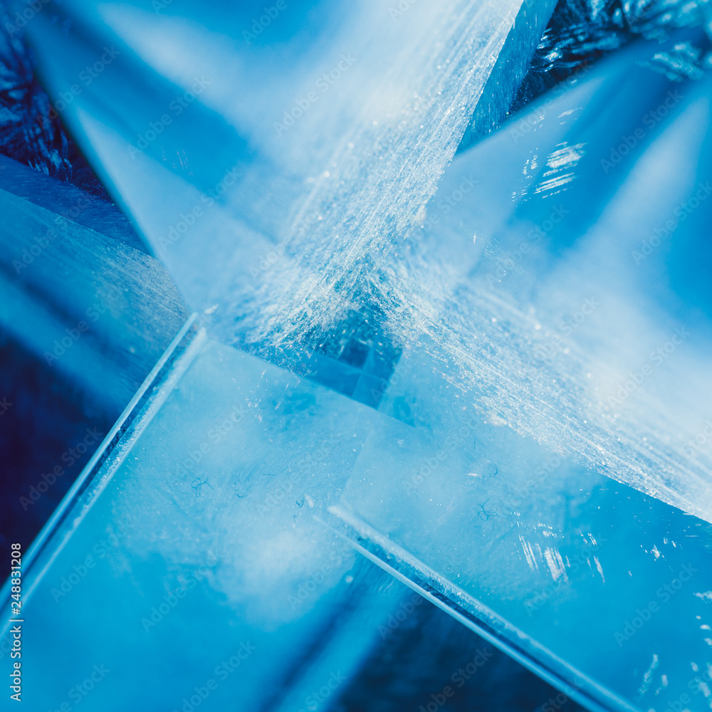 Prisma Laser Sci-fi Hintergrund Stock Photo | Adobe Stock